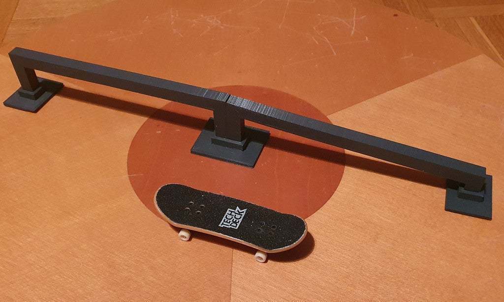 Free STL file Finger Skateboard modular rails・3D printing design to ...
