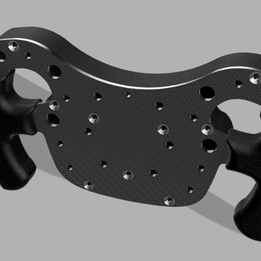 Download STL file DIY FORMULA ONE GT STEERING WHEEL ・ Cults