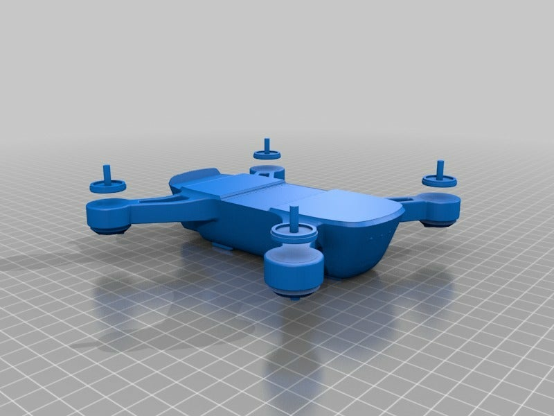 Free STL file Two-color DJI Spark Drone・3D printable object to download ...