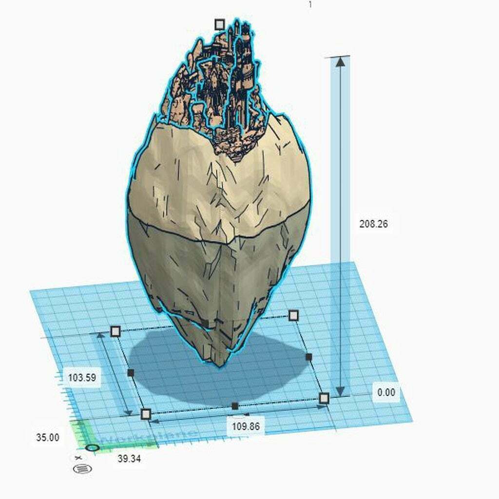 Fichier STL gratuit Moon's Spawn des Jardins de la Lune. 🏰・Plan à ...