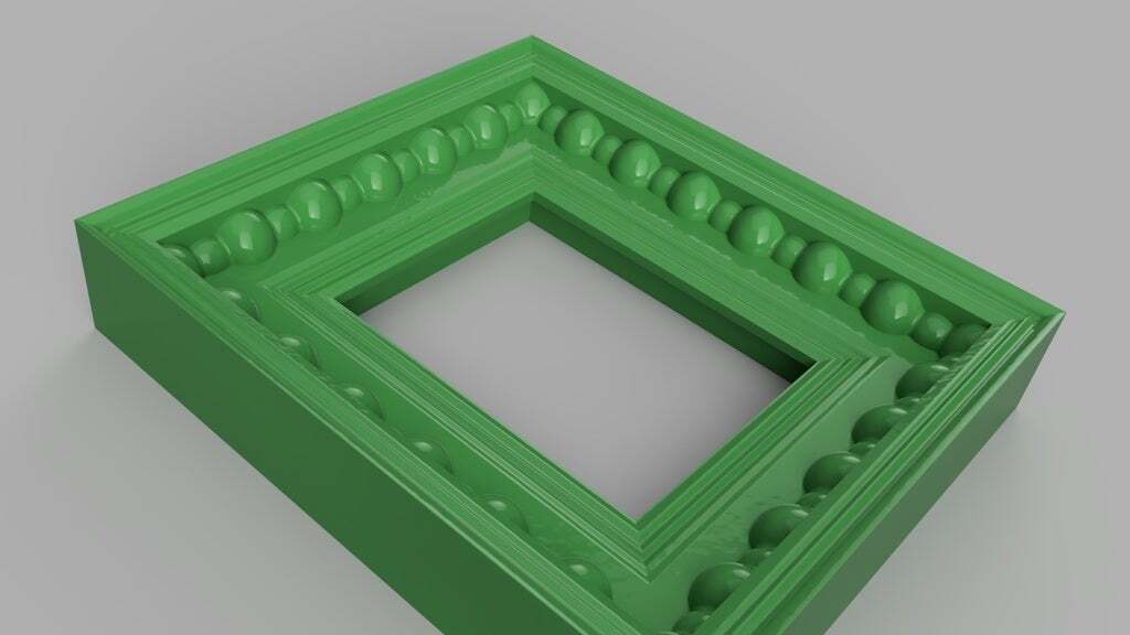Free STL file simple picture frame 🖼️・Design to download and 3D print・Cults