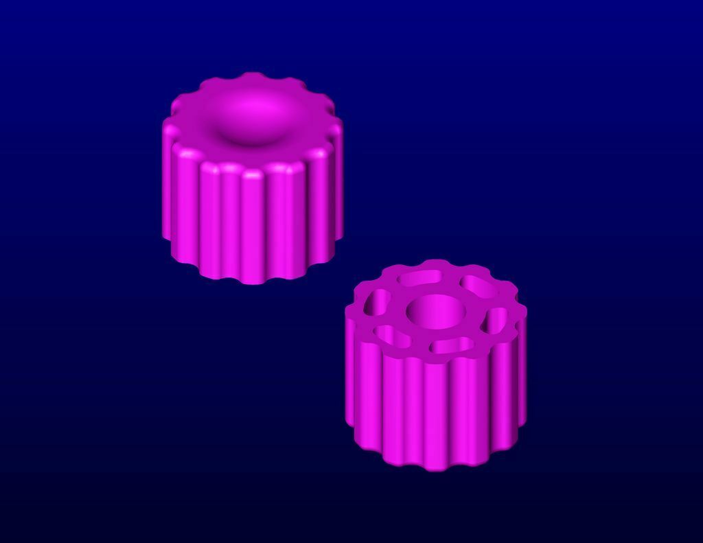 Free 3D file Kossel Mini, Smart LCD Control knob.・3D printable model to ...