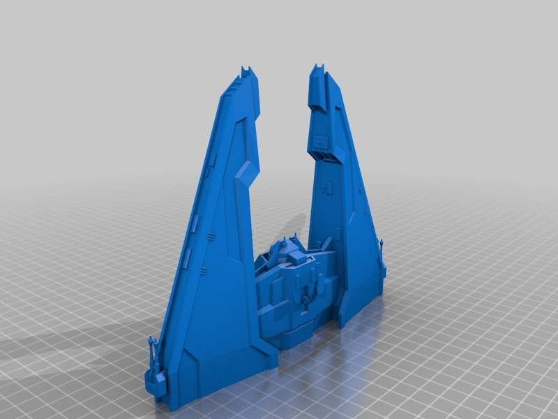 Free 3D file Star Wars The Old Republic Sith ship ⭐・3D printer design ...