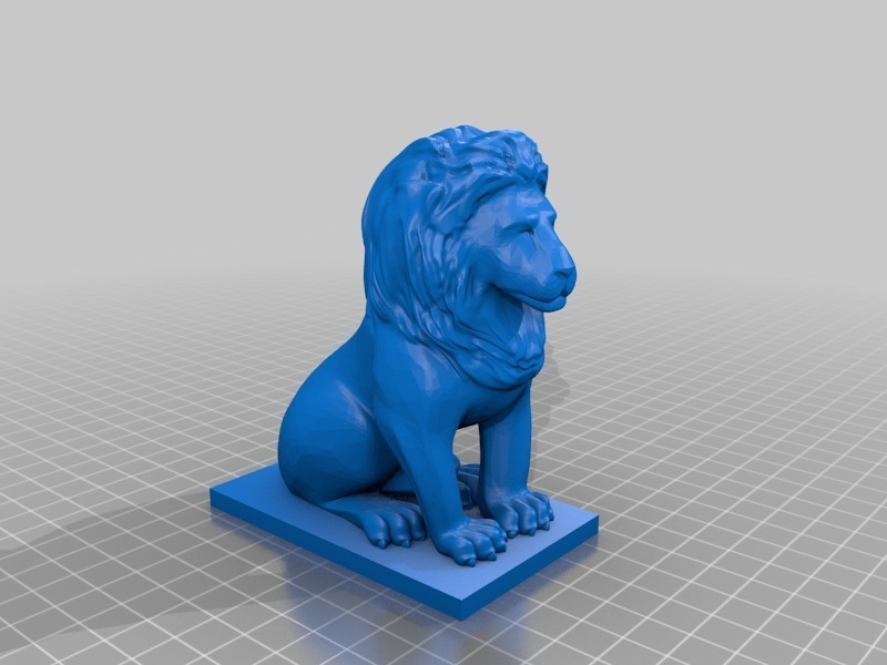Free 3D file Lion 🦁・3D print design to download・Cults