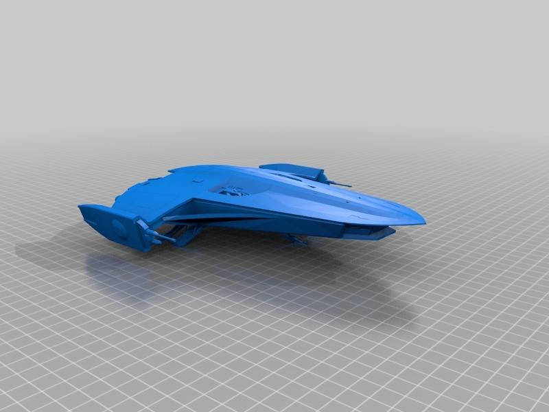 Free 3D file Star Wars The Old Republic Agent ship・3D printing template ...