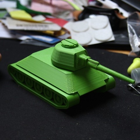 Download free 3D printing models T-34 ・ Cults
