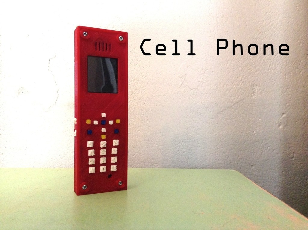Free STL file Cell Phone 📞・3D print design to download・Cults