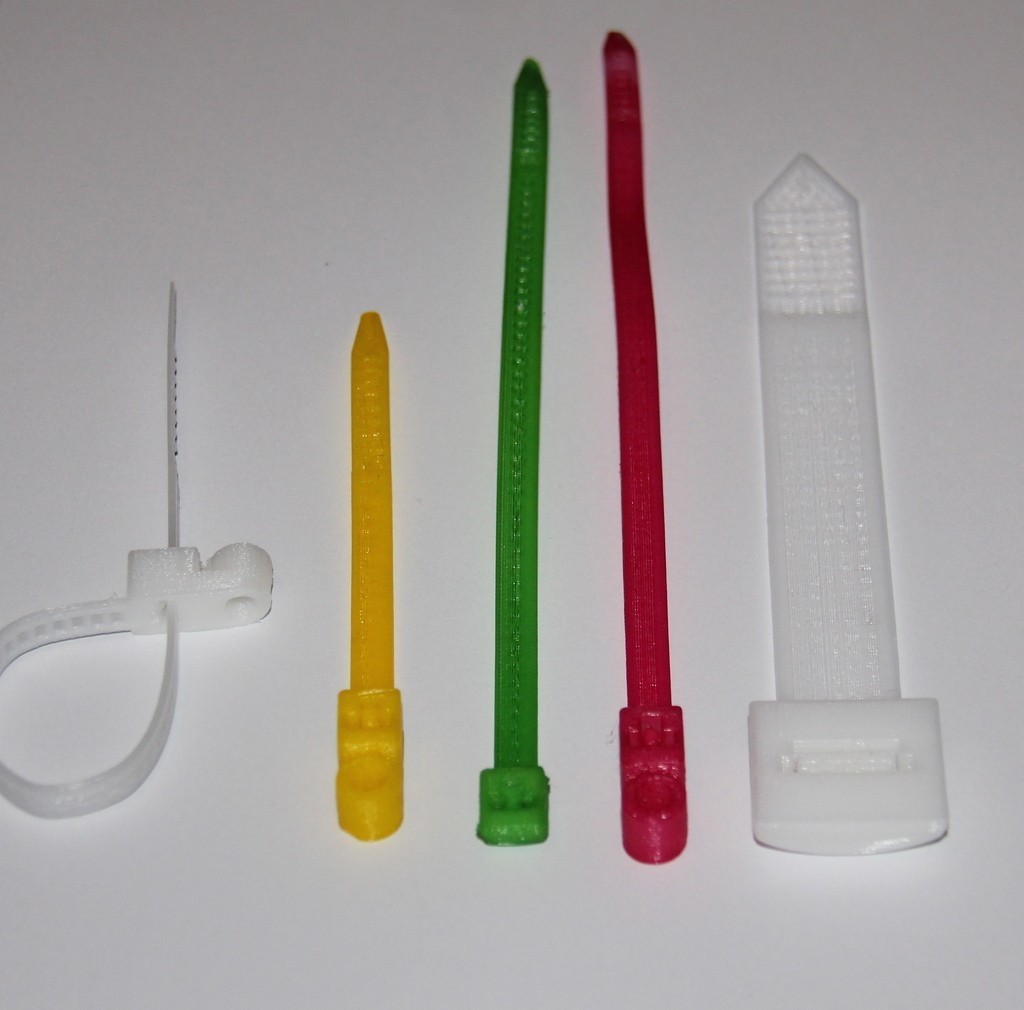 Free STL file Customizable Cable Tie・3D printer model to download・Cults