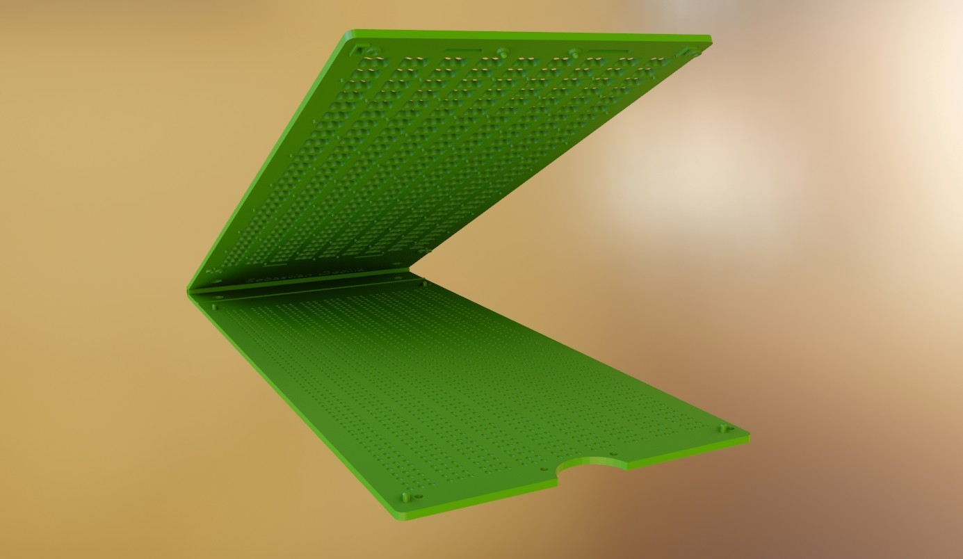 Archivo 3D Regleta de Braille ️・Modelo para descargar e imprimir en 3D ...