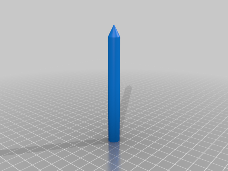 Free 3D file 1/100 Scale Titanium Alloyed Stick・3D printing template to ...