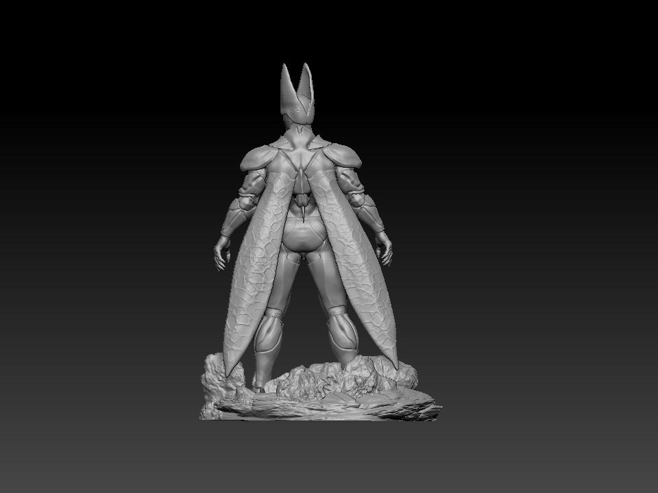 STL file Dragon Ball Realistic Cell・3D printable model to download・Cults