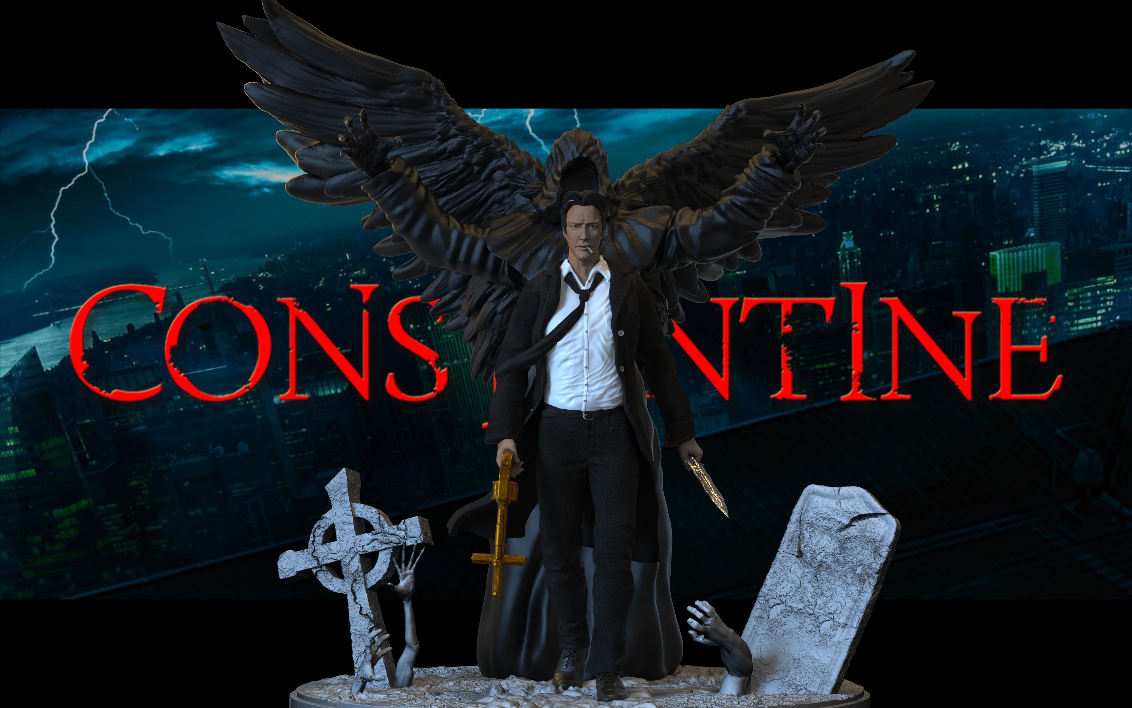 Constantine 2005 Demon