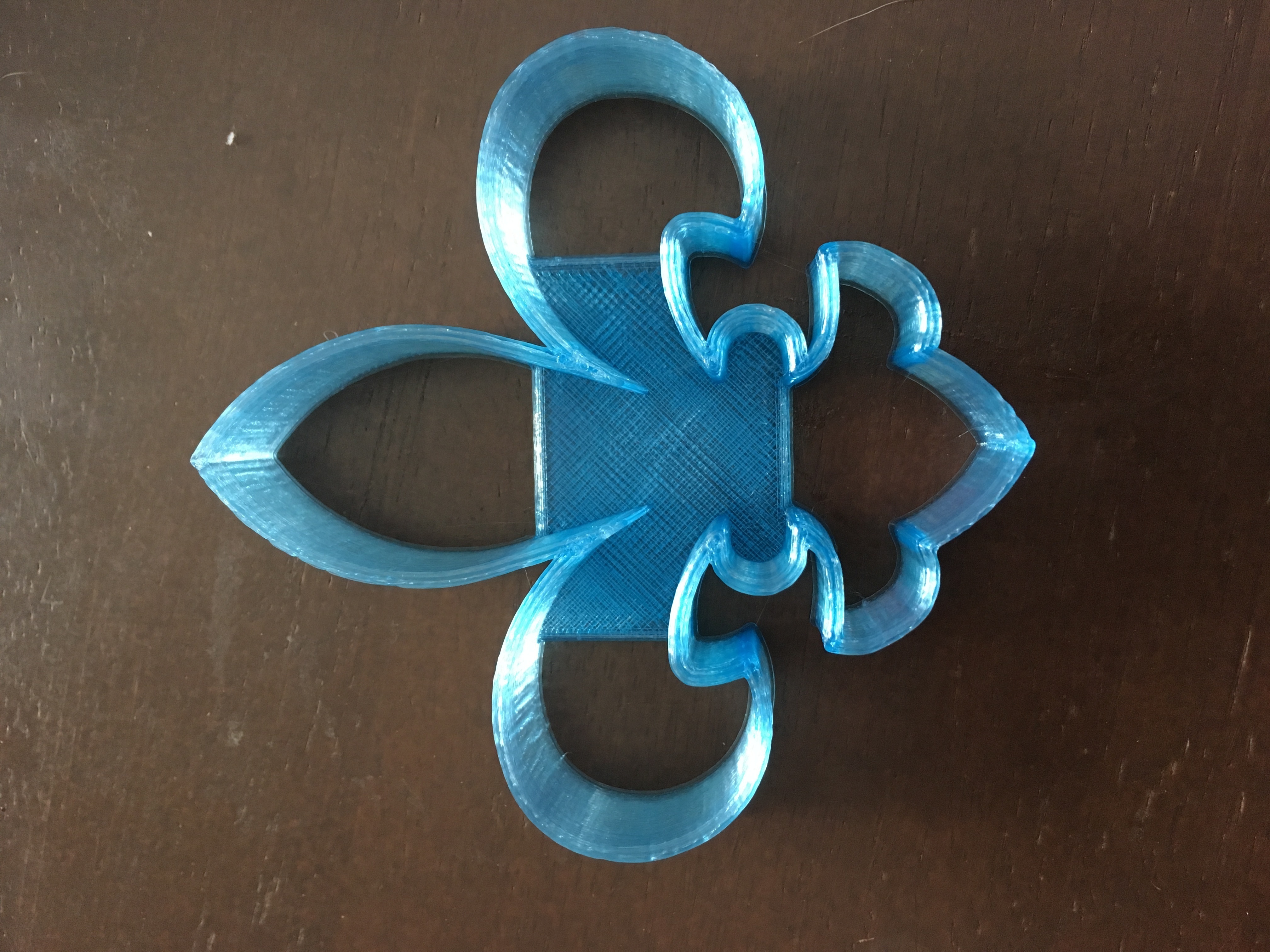 Free STL file Fleur De Lis Cookie Cutter・3D print design to download・Cults