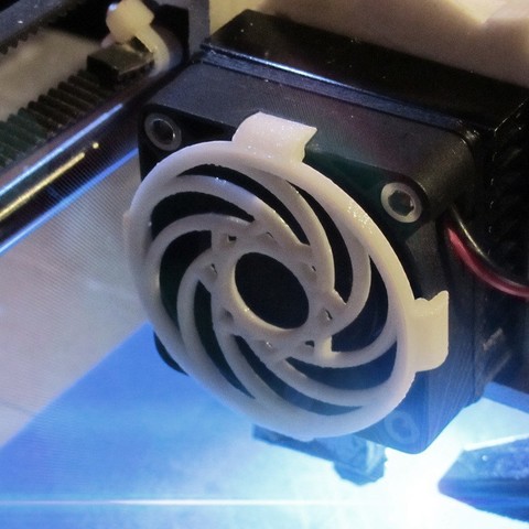 Download free 3D printing models Fibonacci Snap-On Fan Guard 40mm ・ Cults
