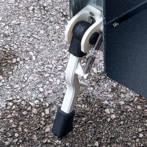 Download free STL file Step-on door stopper [my garage improvement ...