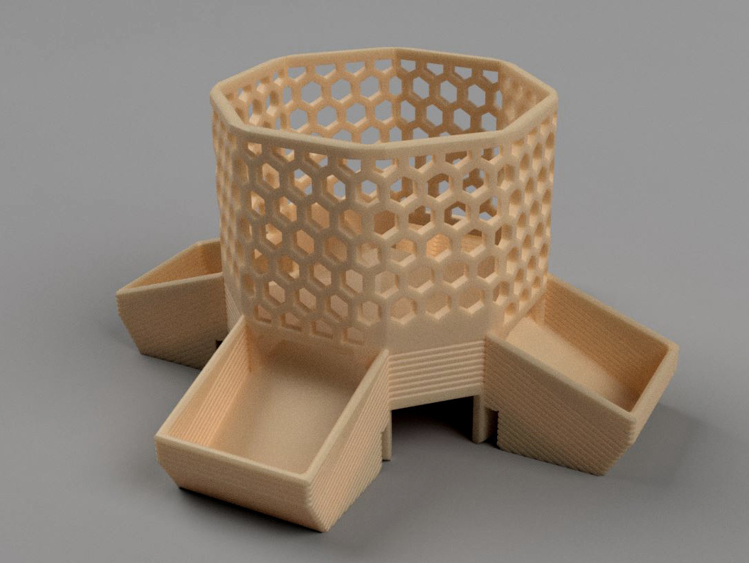 Free STL file Bird Feeder [prusament spool]・3D print model to download ...