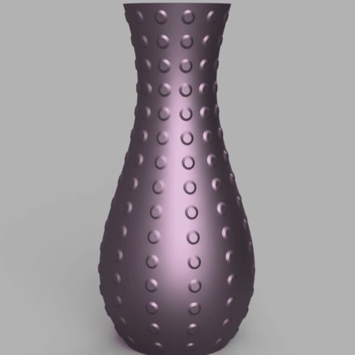 Download STL file Vase - Ribbed • 3D printing template ・ Cults