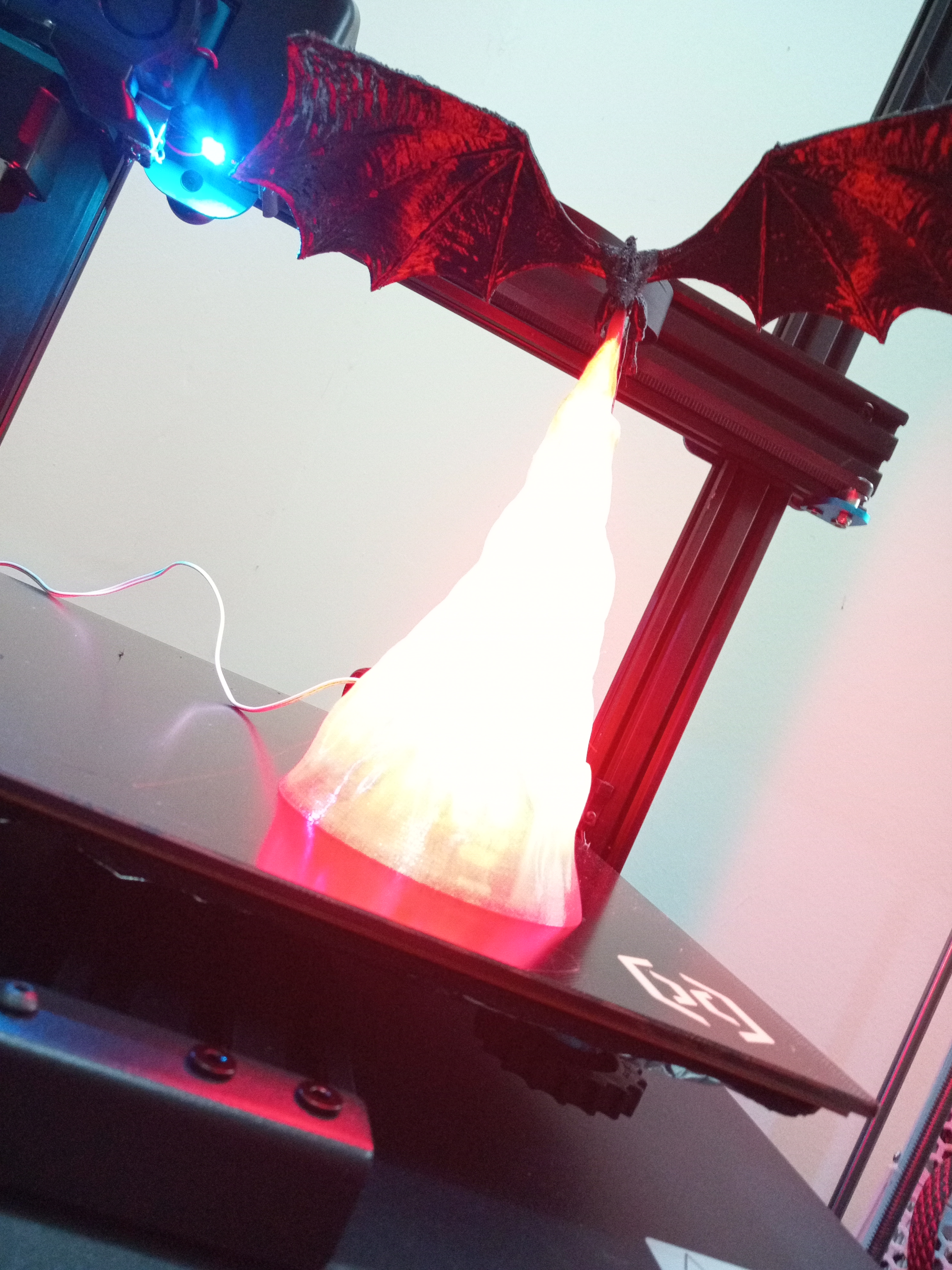 Lampe Dragon GoT imprimable en 3D • Fabriqué avec une imprimante 3D ...