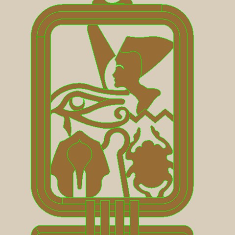 Download 3DS file CARTOUCHE • 3D print template ・ Cults