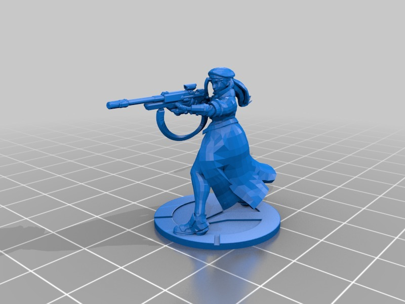 Free 3D file Ana Amari 30mm scale・Model to download and 3D print・Cults