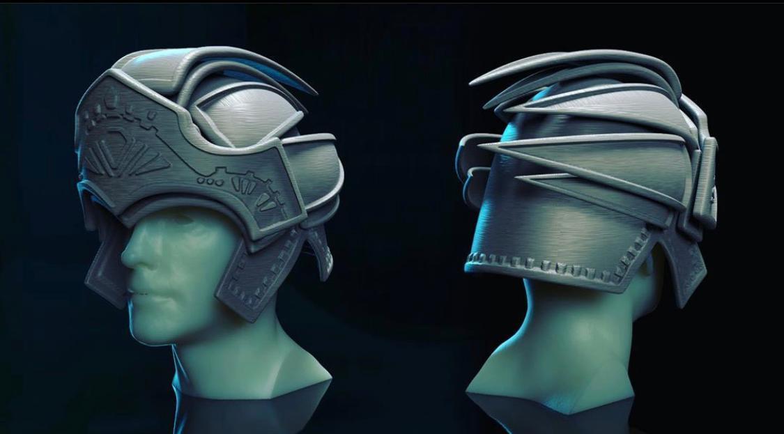 Download OBJ file Relic of Death Helmet • 3D printing object ・ Cults