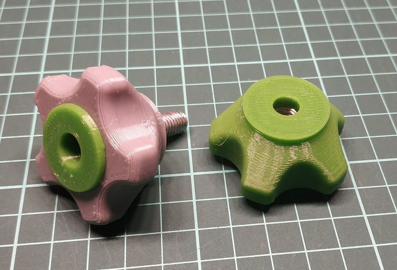 Free STL file KNOB FOR SCREWS AND NUTS M8・3D printable model to ...