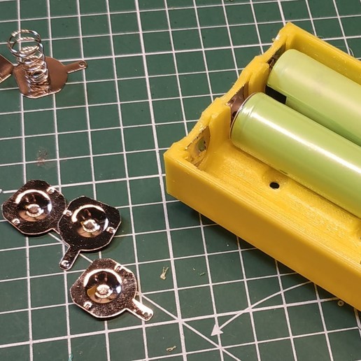 Download free 3D printer model 18650 3S Holders / Charger ・ Cults