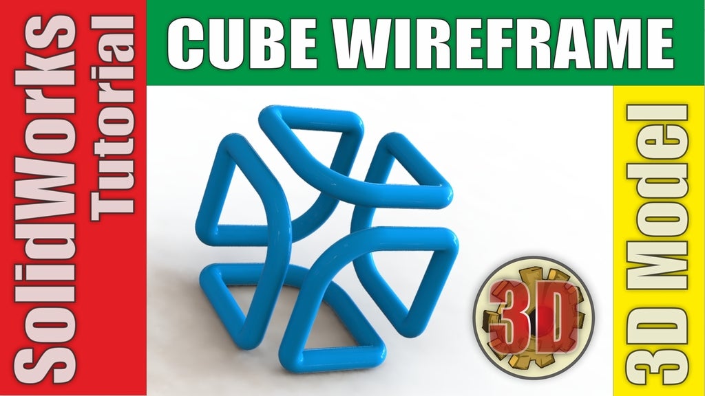 Free STL file Wireframe Cube・3D printable model to download・Cults