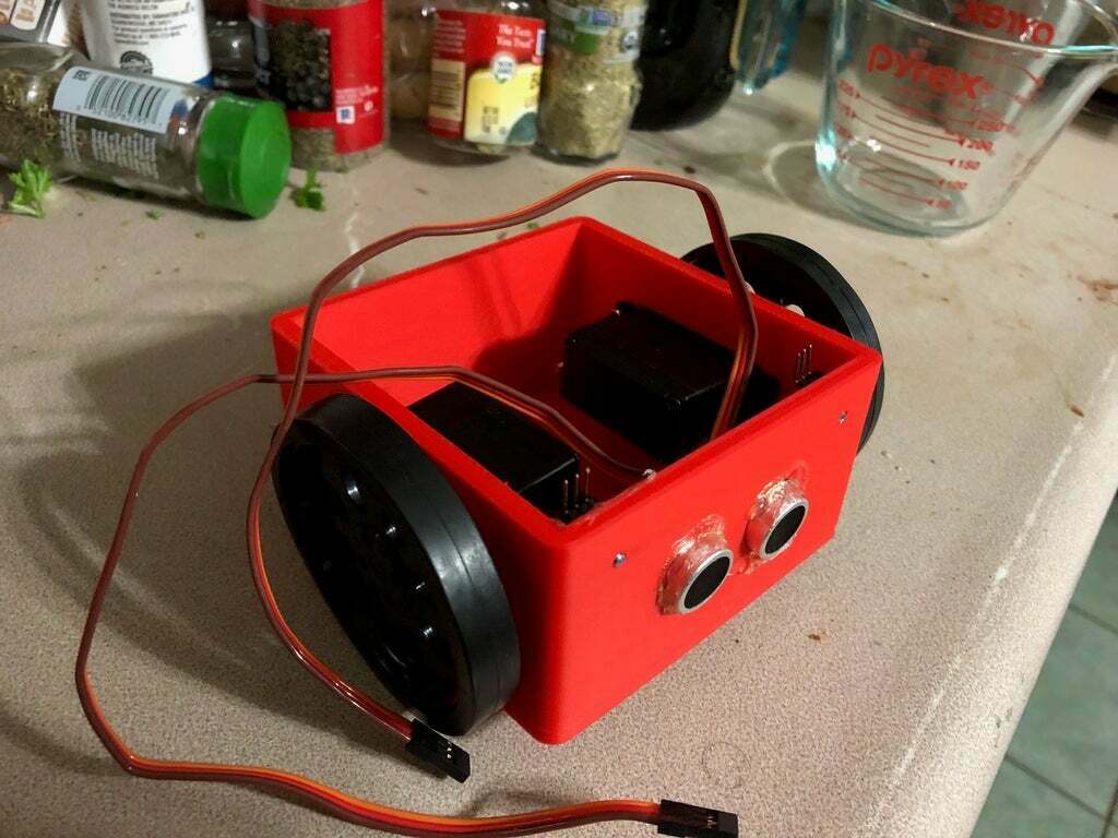 Free STL file Arduino Sumo Robot・3D printing template to download・Cults