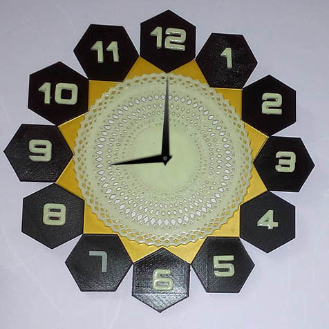 STL file clock・3D printing template to download・Cults