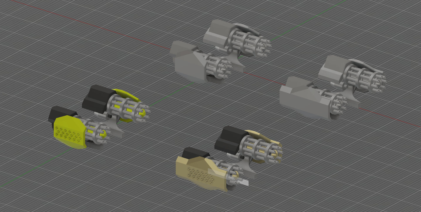Free STL file labadorian Gatling gun・Design to download and 3D print・Cults