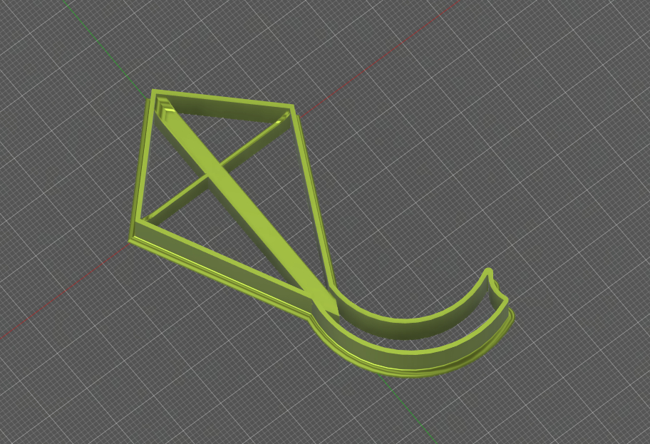 Archivo STL gratis Kite CookieCutter 🪁・Plan imprimible en 3D para ...