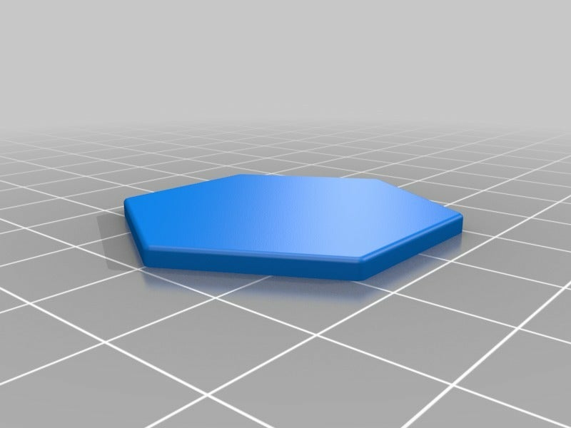Fichier STL gratuit Hexagones de base pour Gloomhaven 🎲・Objet pour ...