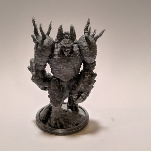 Download free STL file Gloomhaven Monster - Earth Demon • 3D printer ...