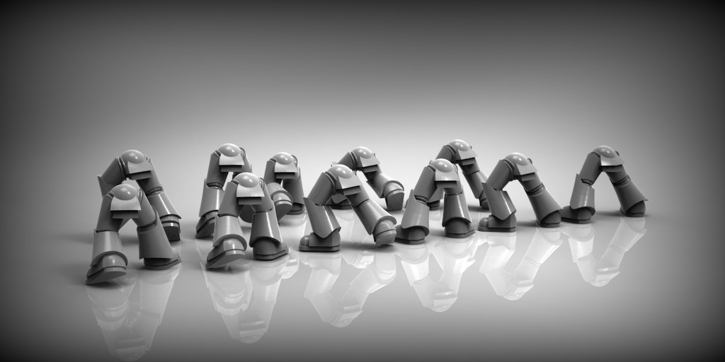 Free STL file mk6 power armour legs x11 🛰・3D print design to download・Cults