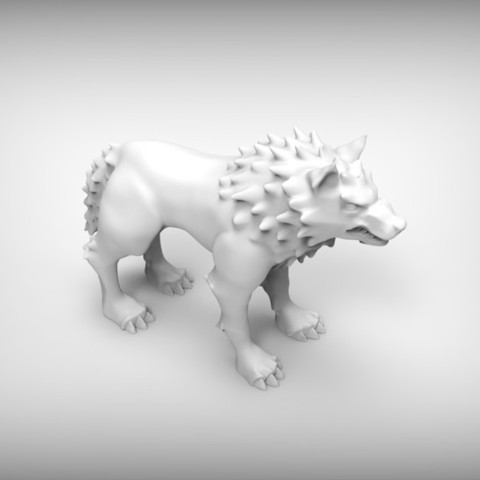 Download free STL file WOLF model • 3D printable template ・ Cults