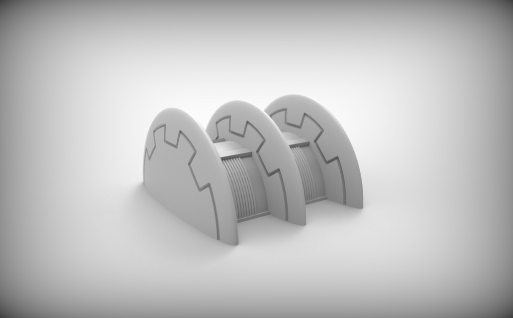 Free STL file alien sector terrain 👽・3D printing design to download・Cults