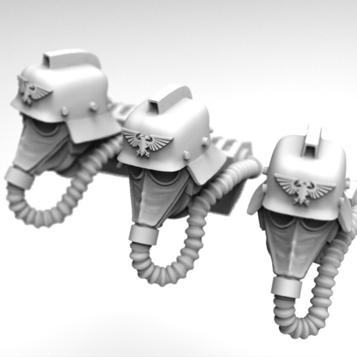 Download free STL file DKOK heads 28mm • 3D printing model ・ Cults