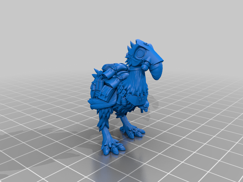 Free STL file Chocobo - Luggage Mule 🧳・3D printable model to download・Cults