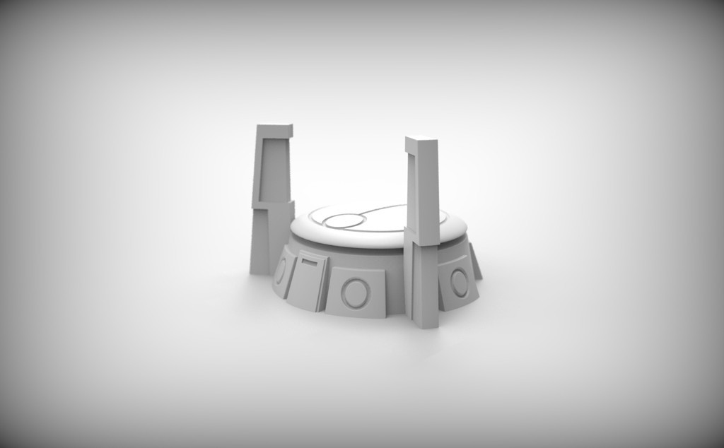 Free STL file alien sector terrain 👽・3D printing design to download・Cults