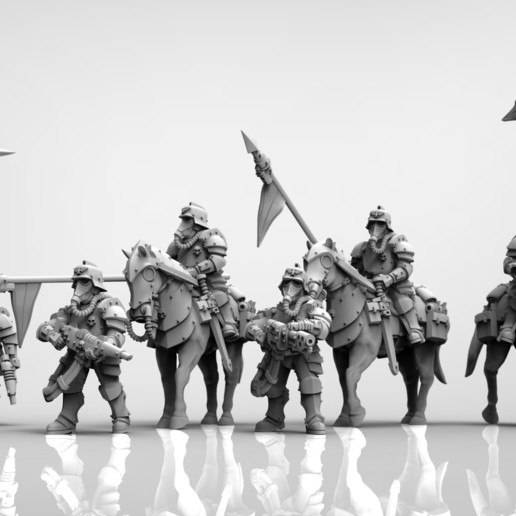 Download free STL file DKOK heads 28mm • 3D printing model ・ Cults