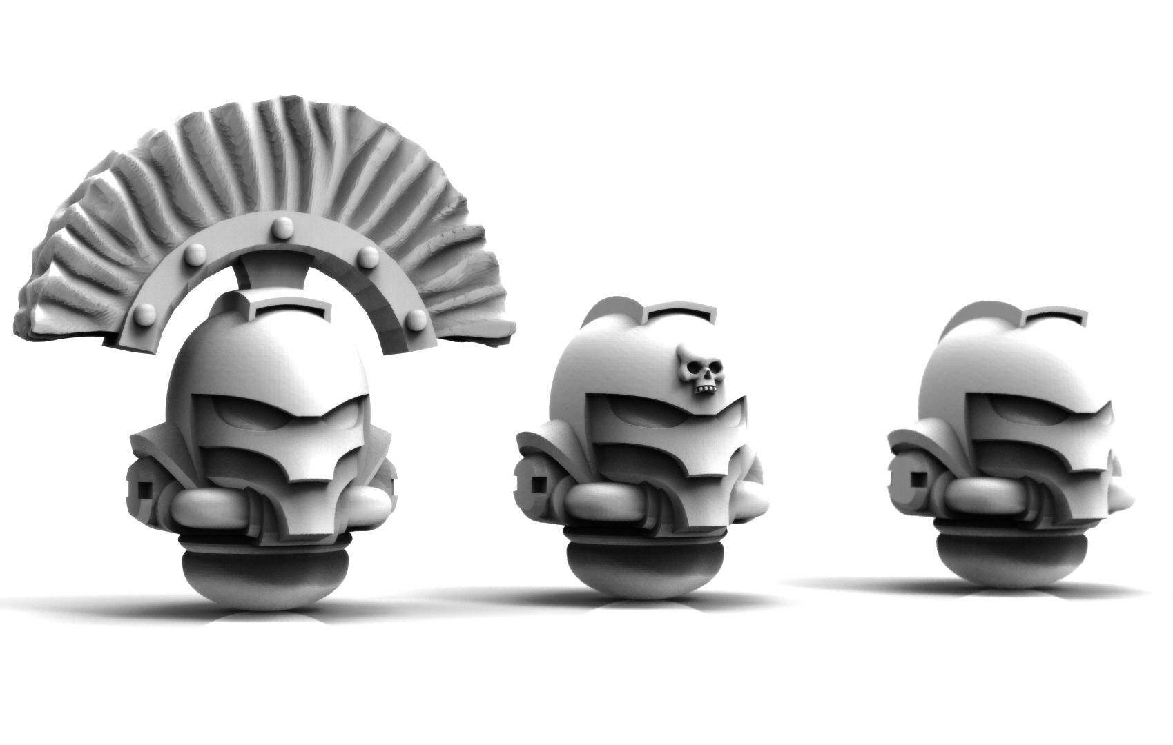 Free STL file Space soldier helmets・3D printing template to download・Cults