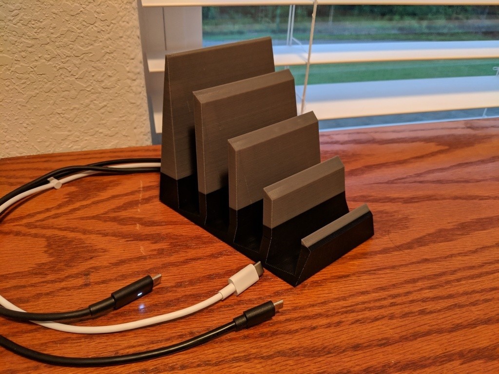 Free STL file Mobile Device Charging Station・3D printing idea to ...