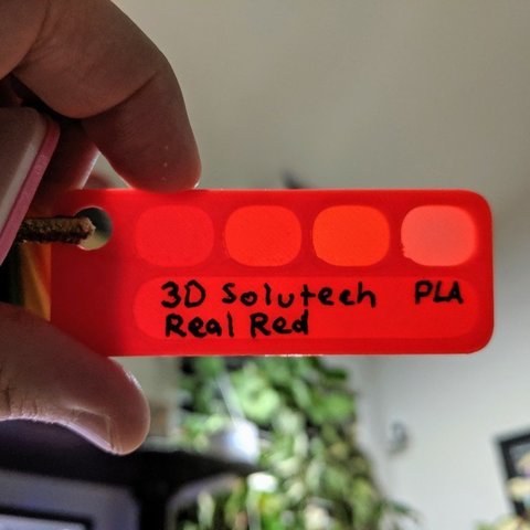 Download free STL file Filament Color Swatch • Design to 3D print ・ Cults