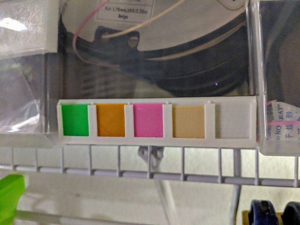 Free STL file Filament Color Swatch Kit 🪢・3D printer design to download ...