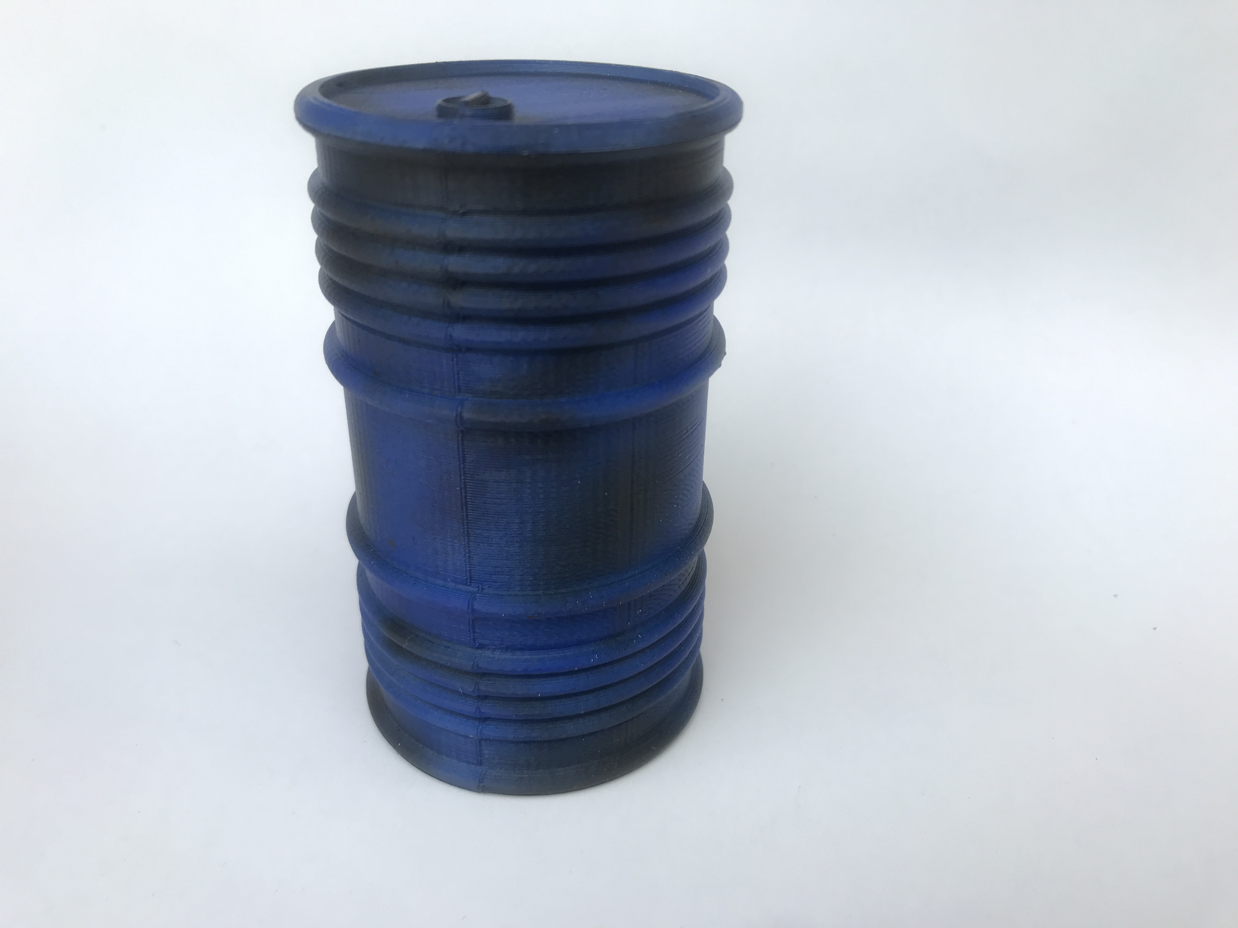STL file 1/10 RC Model Car Scale Gas Oil Drum Tank Crawler・3D printable ...