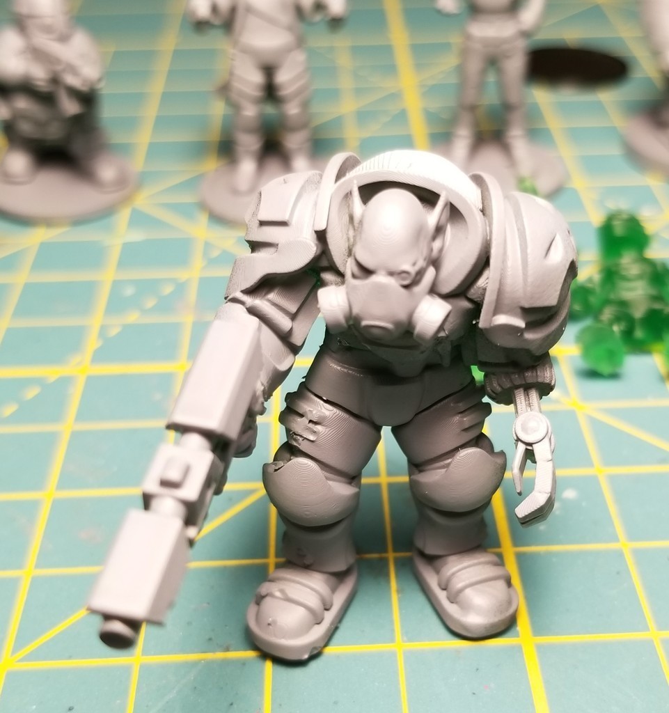 Free STL file Space Orc・3D print design to download・Cults