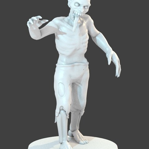 Download free STL file Void Zombie (Starfinder) ・ Cults