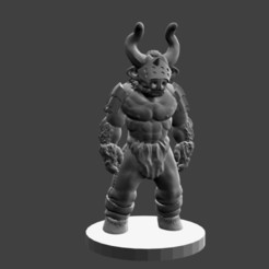 STL files for 3D printer Minotaur ・ Cults