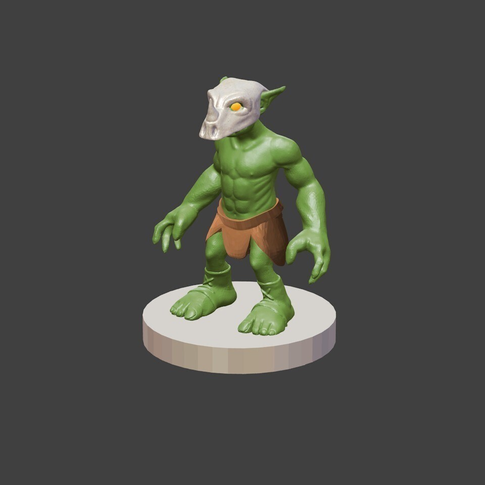 Free STL file Goblin Raider (variant)・3D printing template to download ...